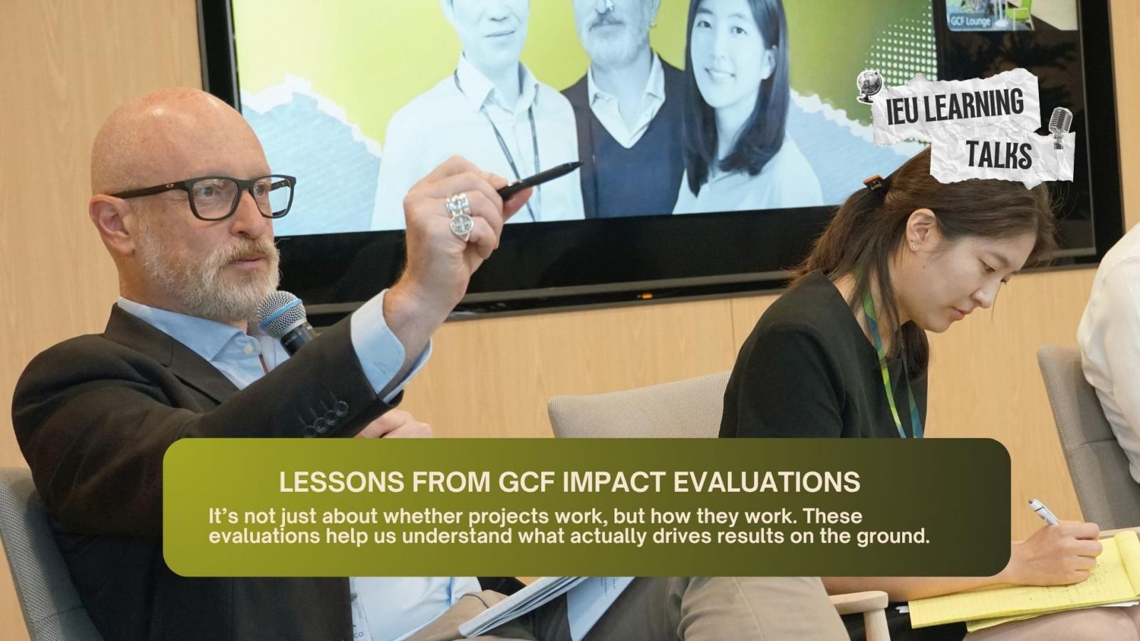 IEU Learning Talk highlights insights from impact evaluations in ...