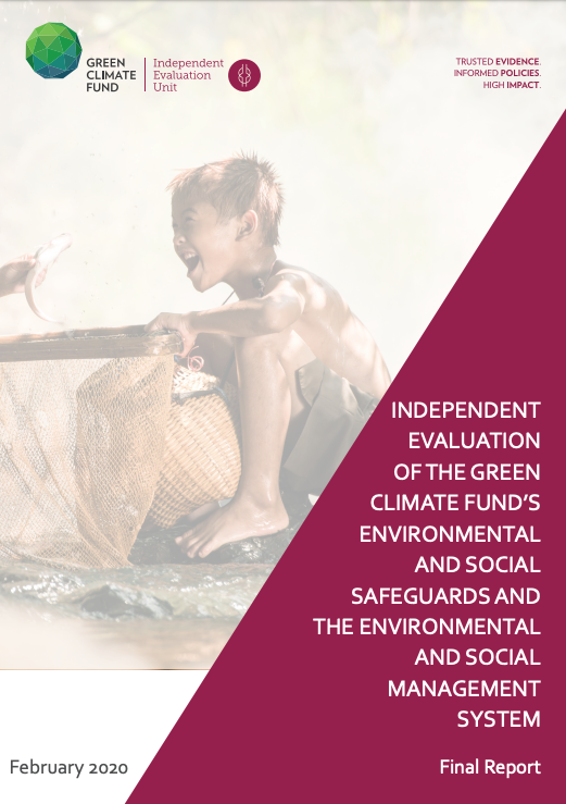 The IEU releases evaluation of the GCF's Environmental and Social ...