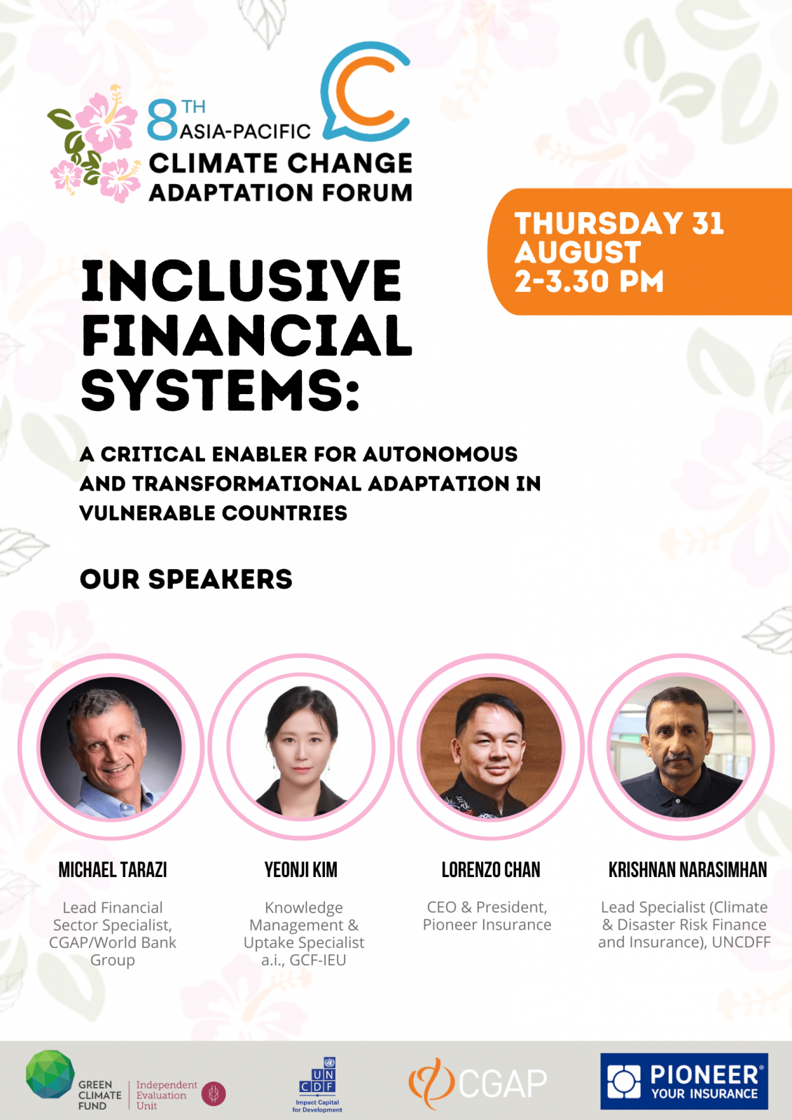 IEU at Asia-Pacific Climate Change Adaptation Forum | Independent ...