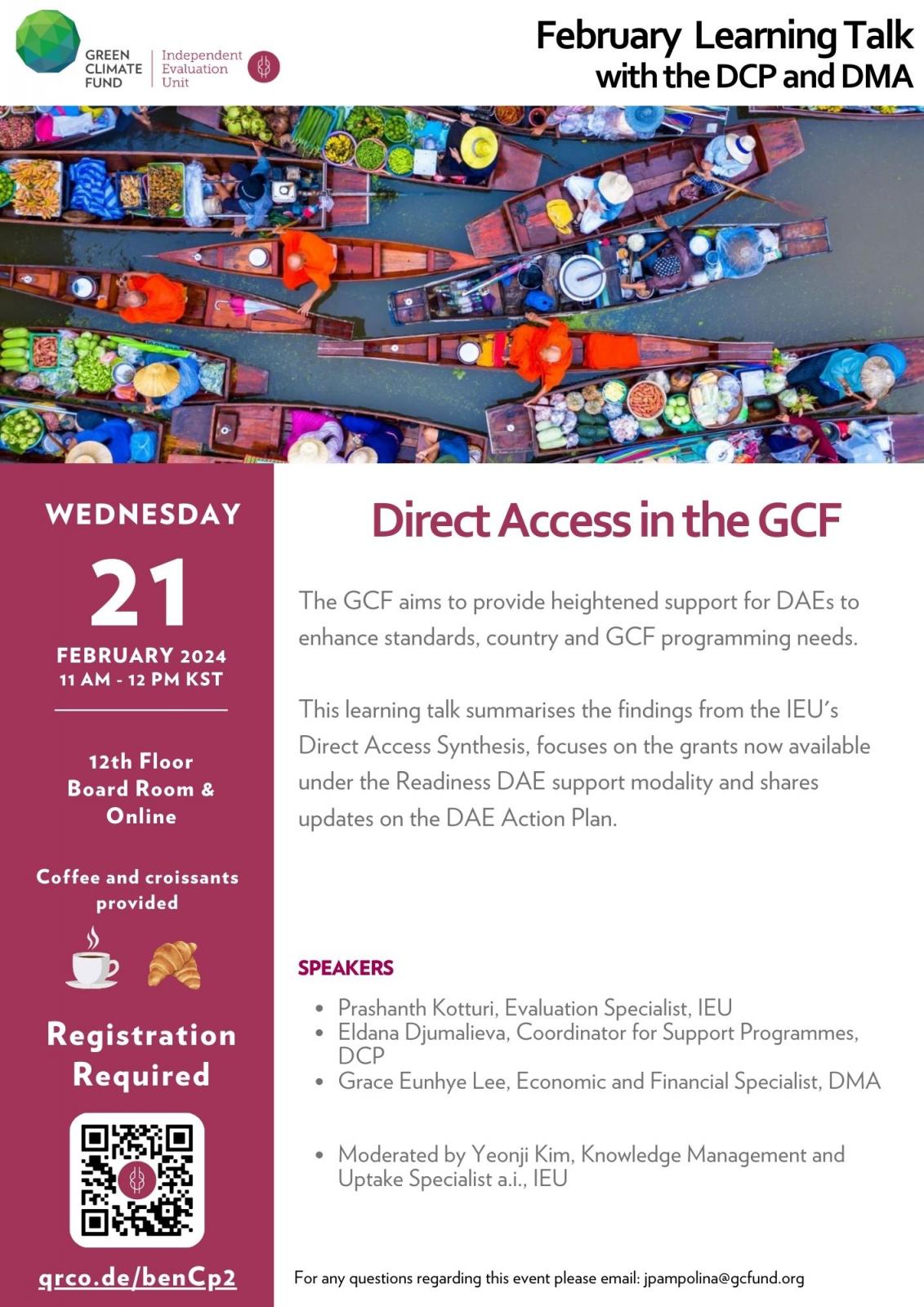 IEU Learning Talk: Direct Access in the GCF | Independent Evaluation ...