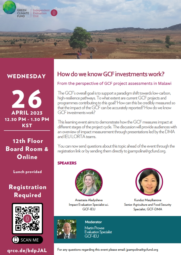 Learning Talk: How do we know GCF investments work? | Independent ...