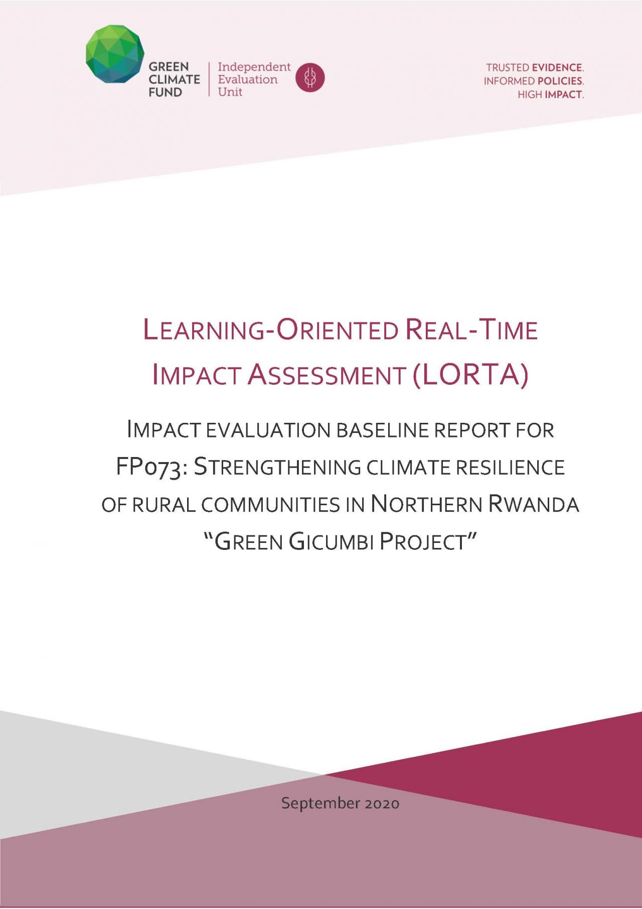 Documents | Independent Evaluation Unit | Green Climate Fund