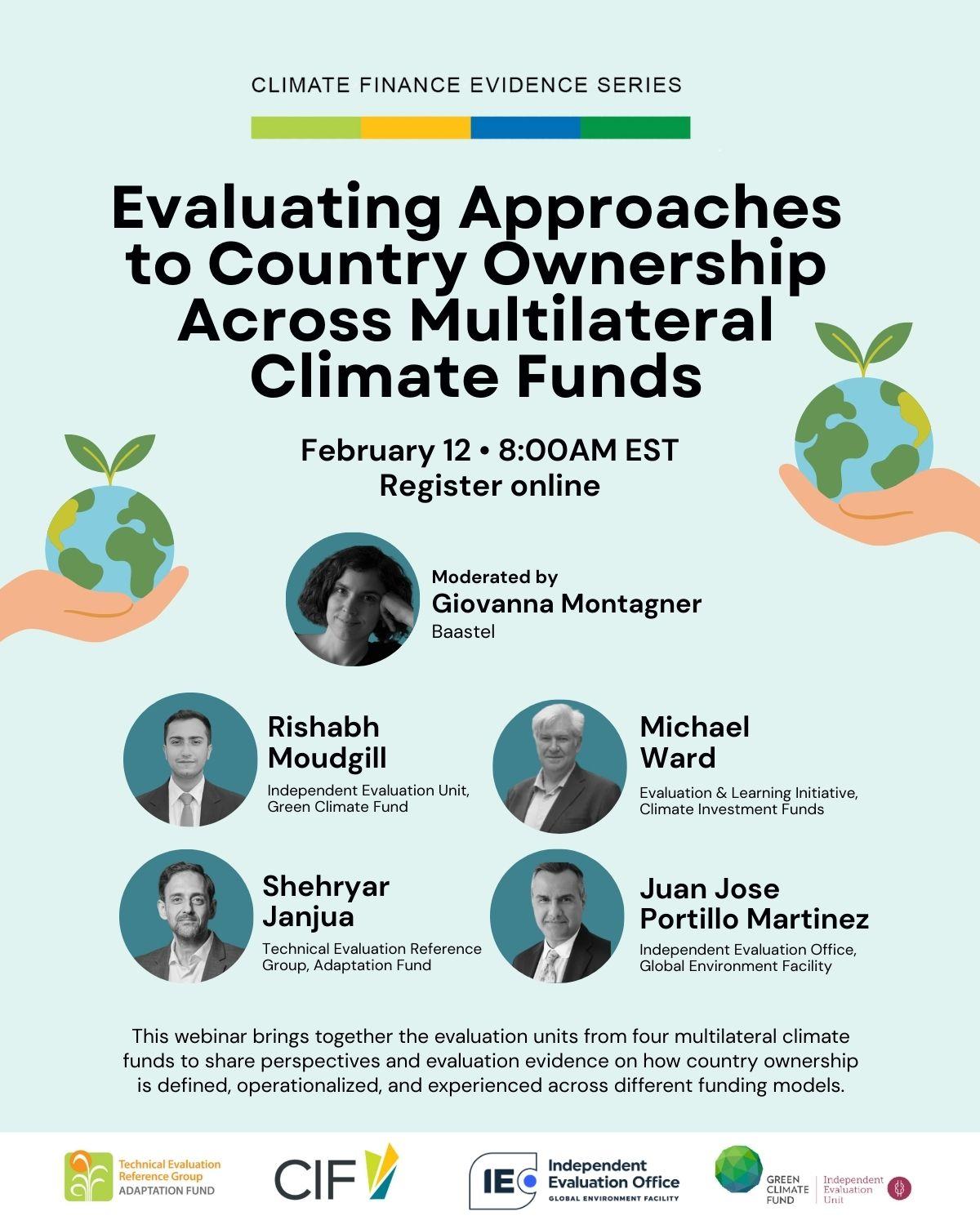 Webinar: Evaluating Approaches to Country Ownership Across Multilateral ...