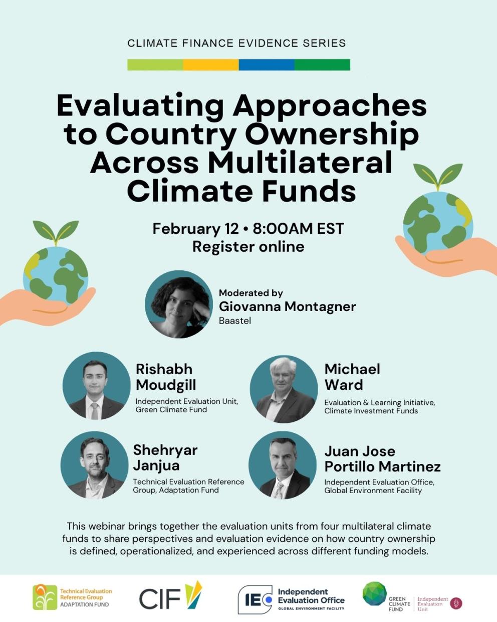 Webinar: Evaluating Approaches to Country Ownership Across Multilateral ...
