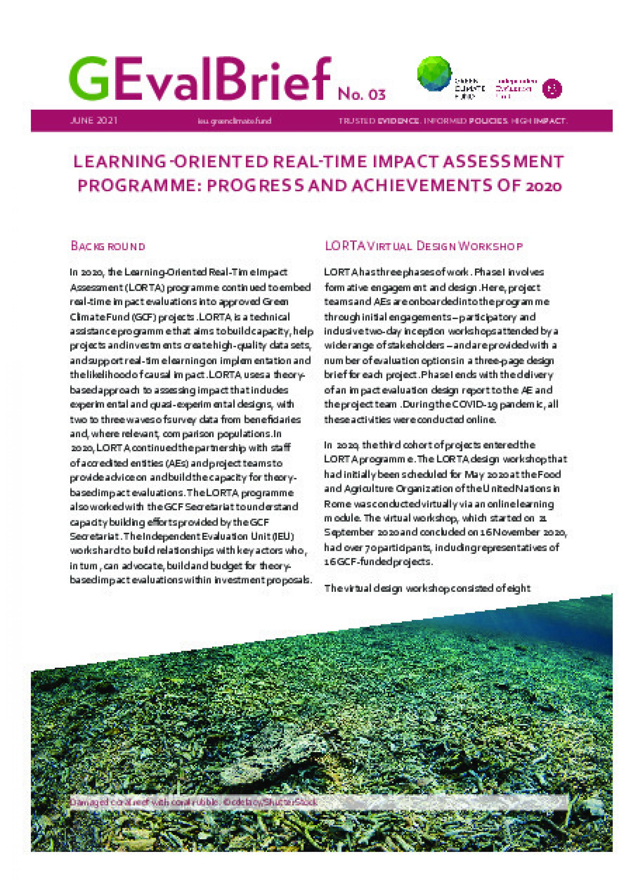 Documents | Independent Evaluation Unit | Green Climate Fund