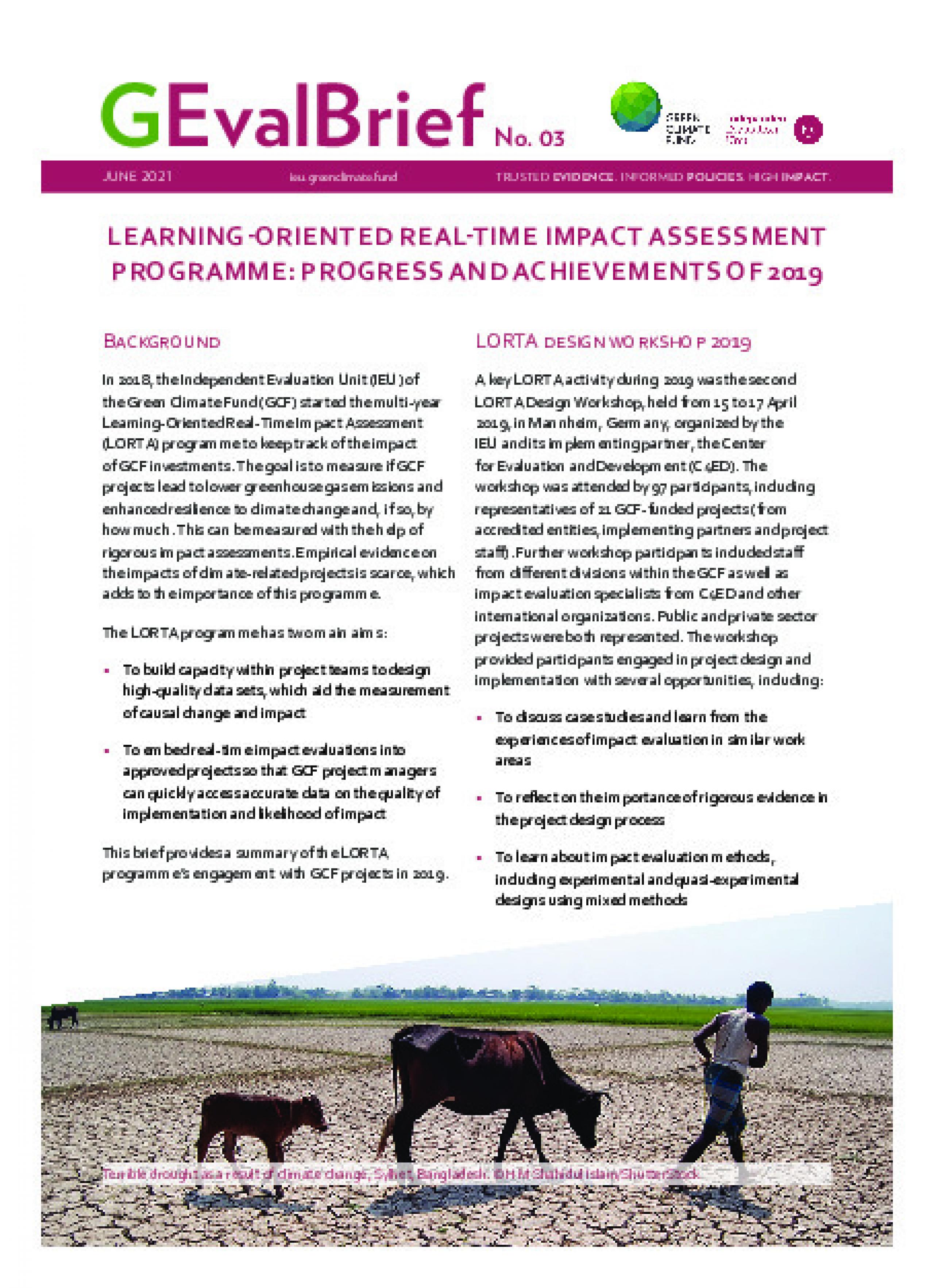 Documents | Independent Evaluation Unit | Green Climate Fund