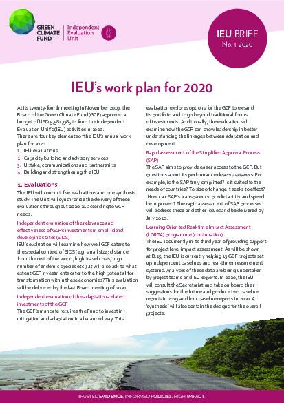 Independent Evaluation Unit | Green Climate Fund